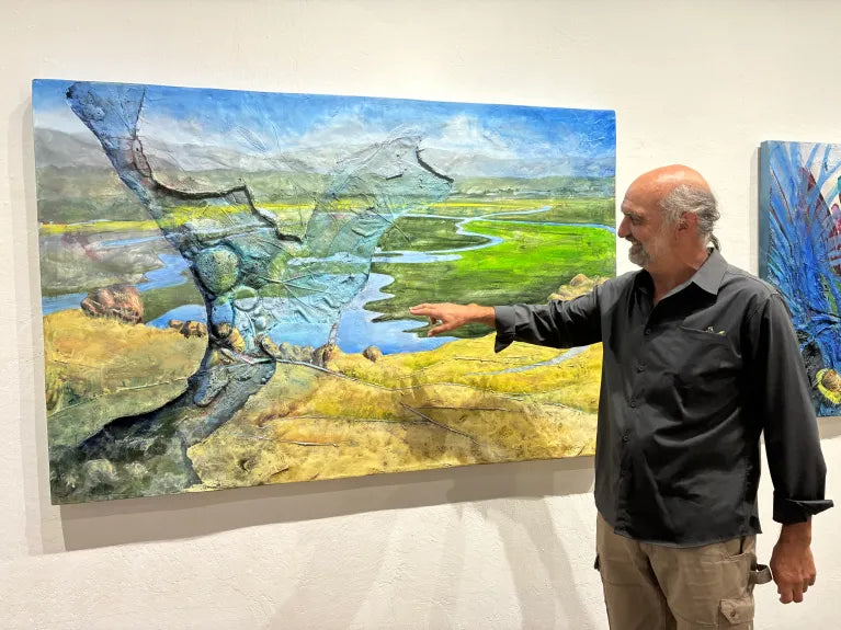 Chico Art Center exhibit combines landscape paintings with clay sculpt ...
